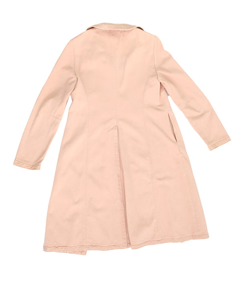 Marni Duster Coat in Pink Cotton, UK10 – Menage Modern Vintage
