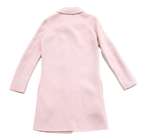Joseph Princess Line Coat in Baby Pink Wool & Cashmere, UK8 – Menage ...